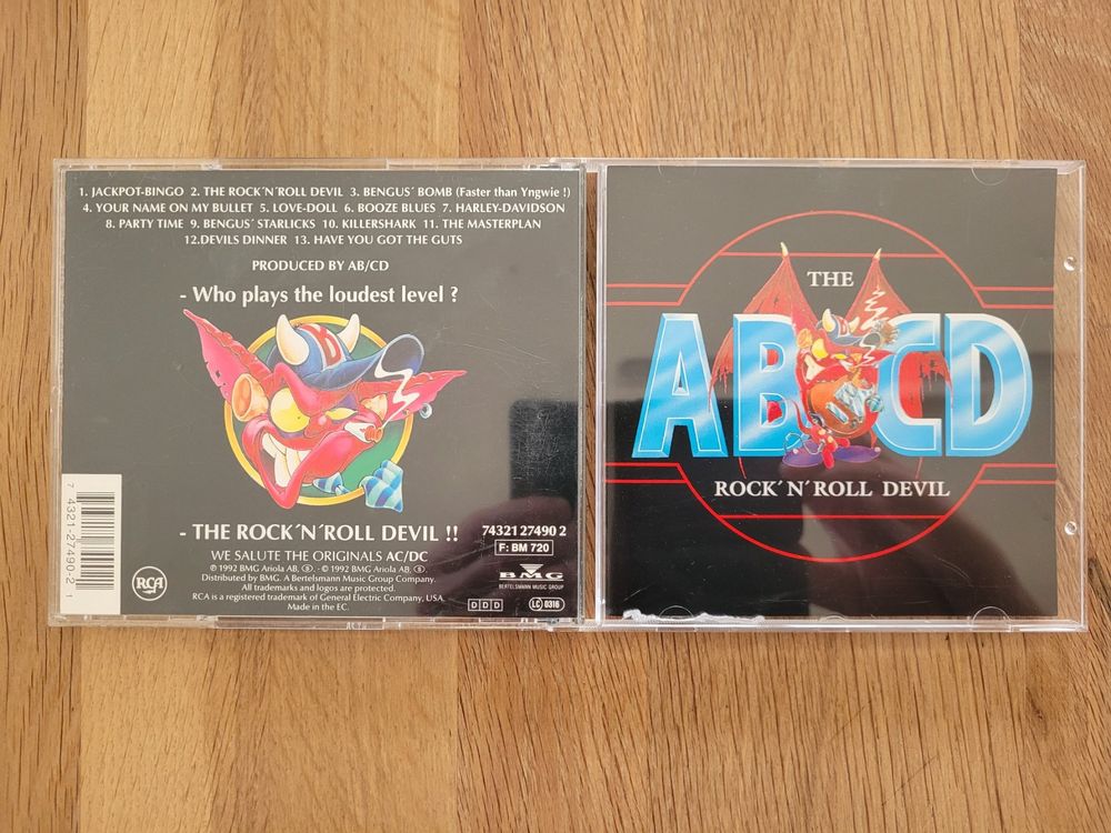 CD AB/CD - The Rock`N`Roll Devil, 1992 | Kaufen auf Ricardo