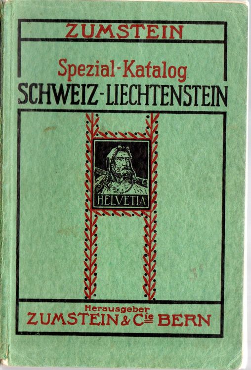 ZUMSTEIN SPEZIALKATALOG SCHWEIZ LIECHTENSTEIN VON 1939 | Kaufen auf Ricardo