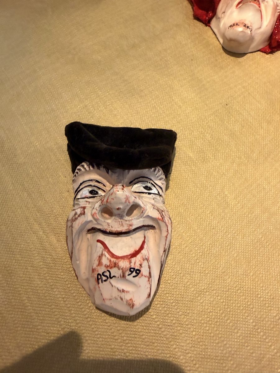 Maske, Holz, Handgeschnitzt, ASL 99, Rarität, Unikat Top! (5 (Gebraucht ...