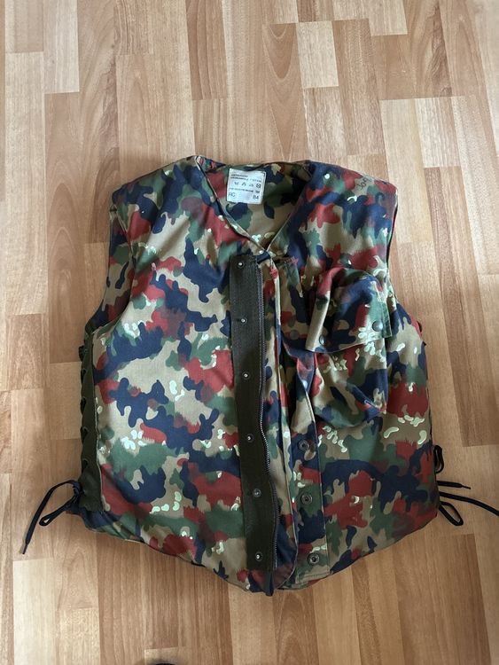 Militär Splitterschutzweste TAZ 83 der Schweizer Armee (Gebraucht) in ...