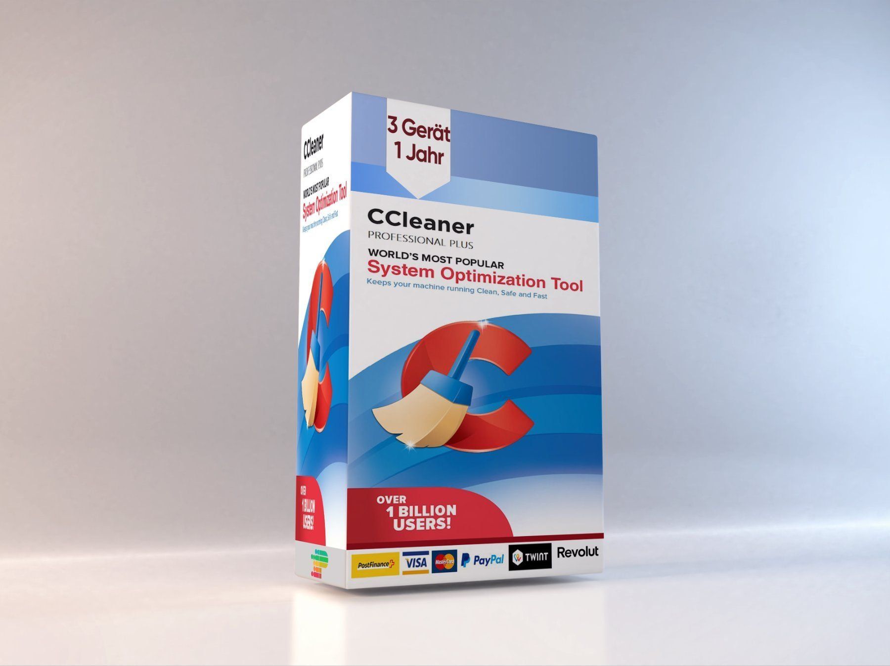 CCleaner Professional Plus-3 Geräte-1 J-Windows-Mac-Android (Gebraucht ...