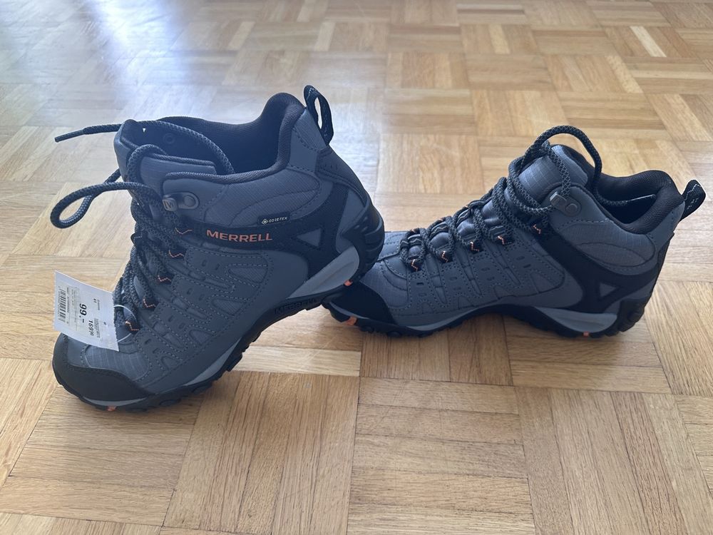 Merrel Accentor Sport Mid GTX Womens, GORETEX, grau, 40 (Neu und ...