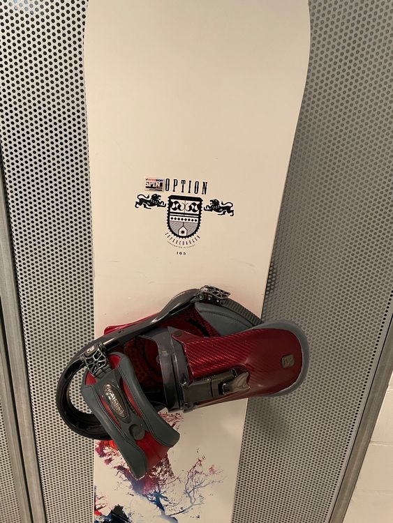 Snowboard Option Supercharger 165 inkl. Burton Bindung | Kaufen auf Ricardo