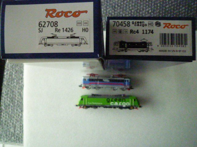 NEU - Set ROCO 62708 analog & Roco 70458 Sound GREEN CARGO | Kaufen auf ...
