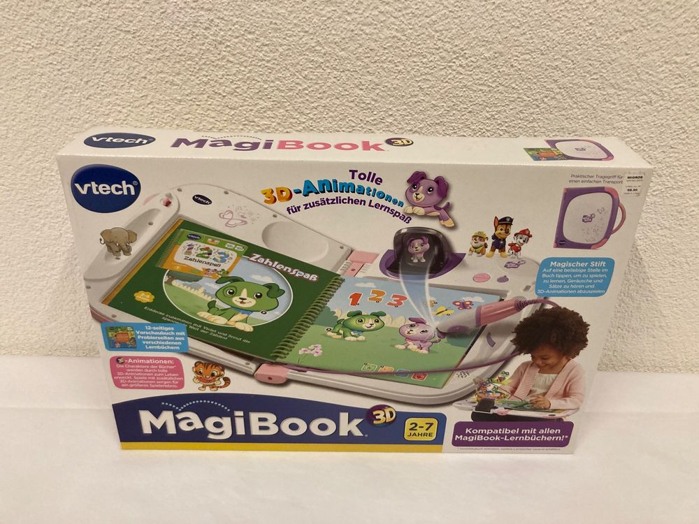 Vtech Magibook, 3 D, für 2 - 7 Jahre (Neu und originalverpackt) in Neuenhof für CHF 28 – mit ...