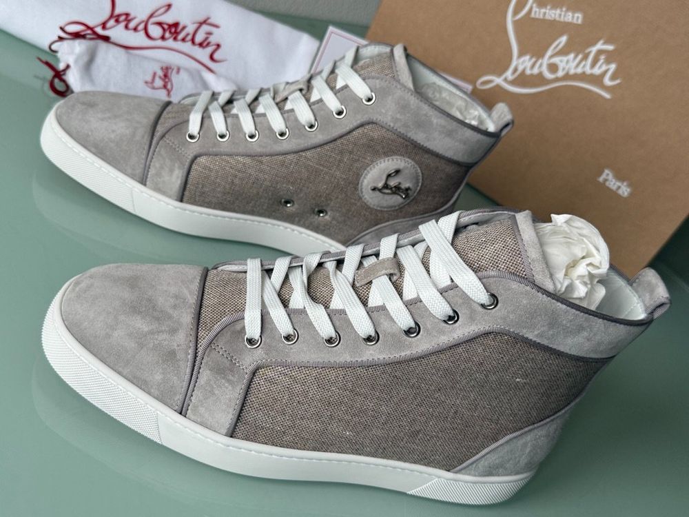 CHRISTIAN LOUBOUTIN Louis Orlato High Top Sneakers 43.5 NEU (Neu und ...