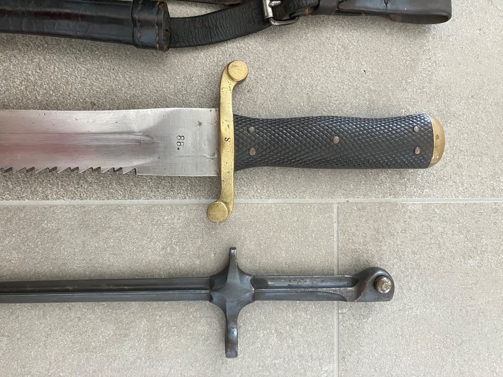 Gotthardbsteck Faschinenmesser/Stichbajonett Armee Vetterli (Gebraucht) in Gelterkinden für CHF ...
