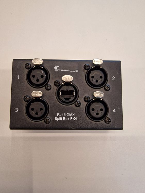 Stairville RJ45 DMX Split Box FX4 (Gebraucht) in für CHF 1 – nur Abholung auf Ricardo kaufen