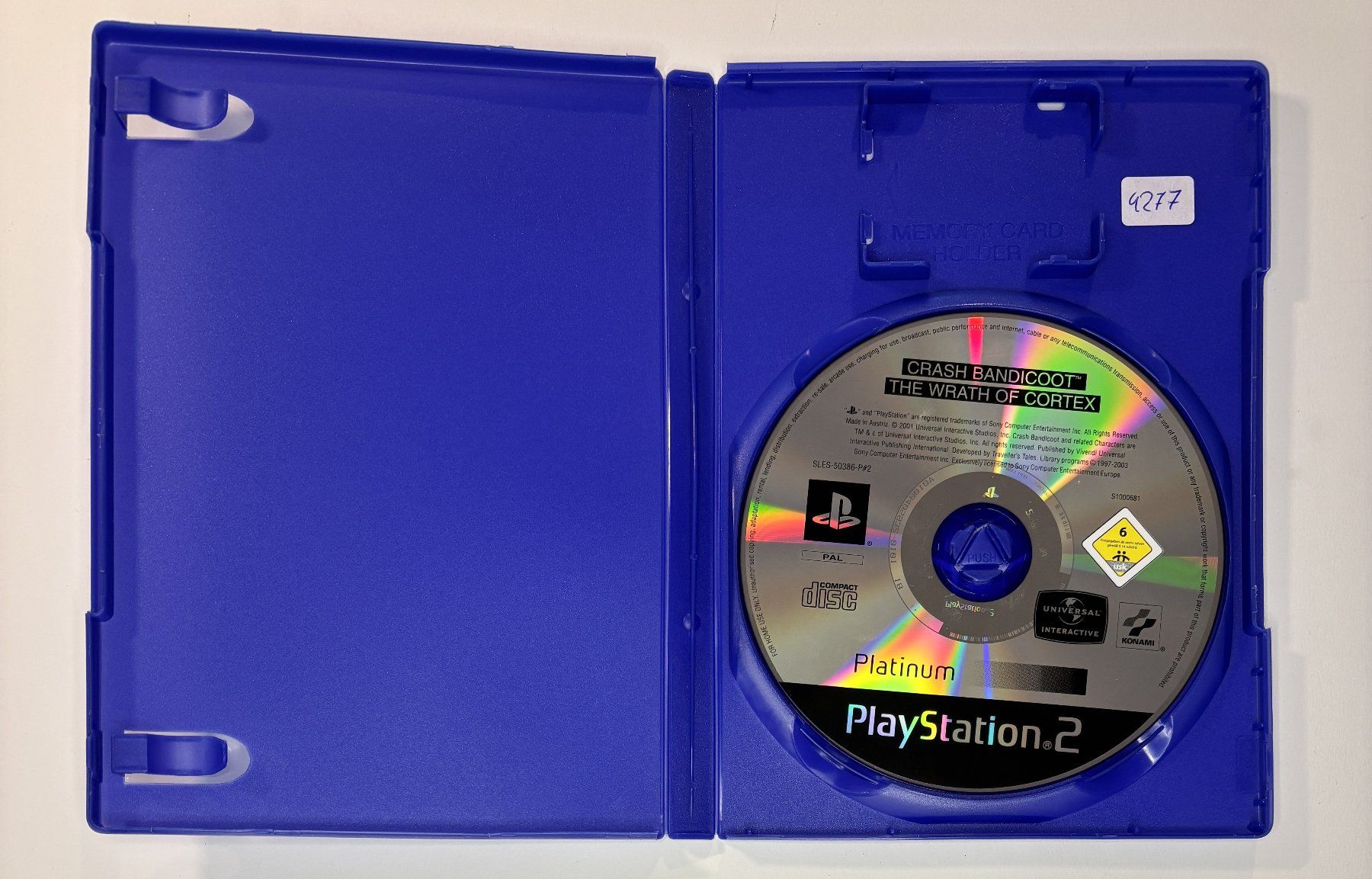 PS2 - Crash Bandicoot: The Wrath of Cortex - Disk only (Gebraucht) in ...