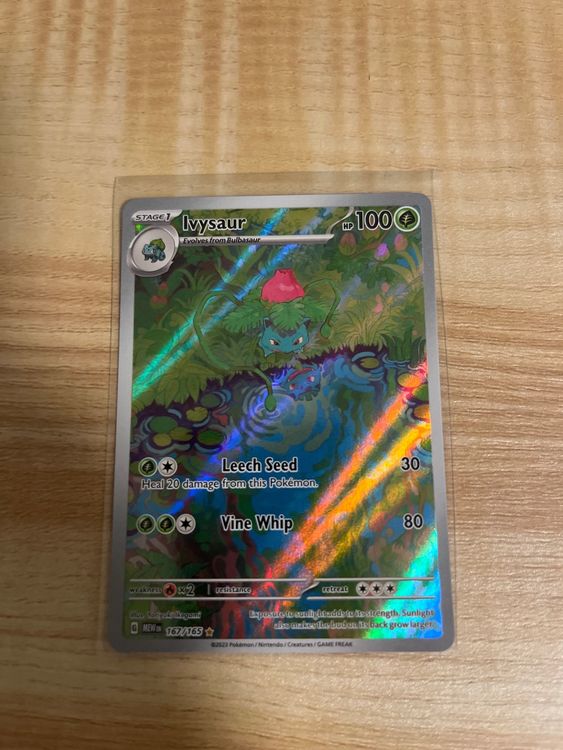 Pokemon Ivysaur 151 ENG ab 1.-!!! | Kaufen auf Ricardo
