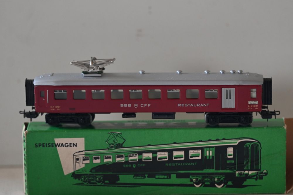 SBB Restaurantwagen Märklin HO/AC mit OVP (Gebraucht) in Laupen ZH für CHF 1 – mit Lieferung auf ...