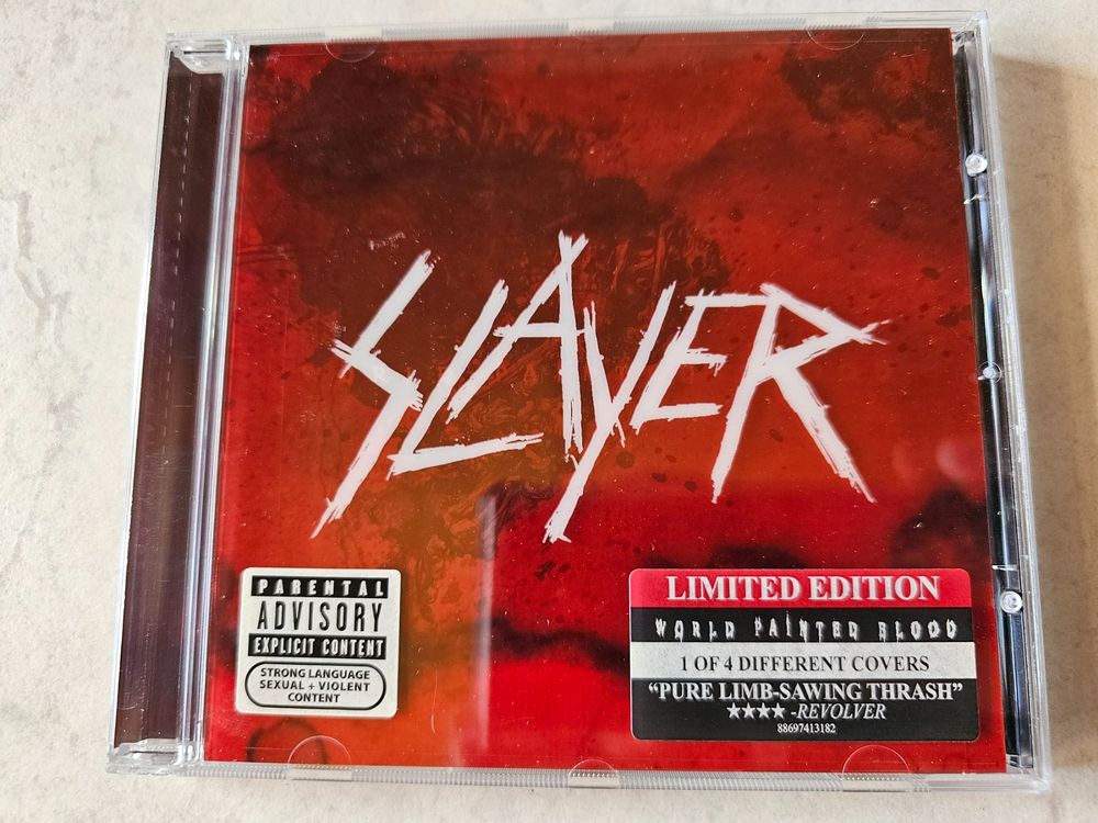 Slayer - World Painted Blood / Limited Edition (Gebraucht) in ...