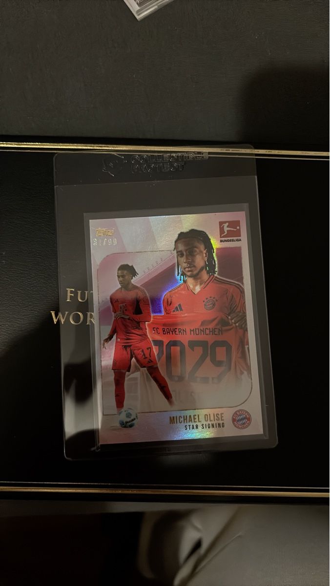 Michael Olise Bayern München Topps Karte /99 Rarität! (Neu (gemäss ...