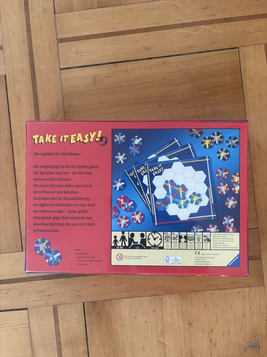Take It Easy! – Ravensburger Klassiker – Neu & OVP (Rarität) (Neu und ...
