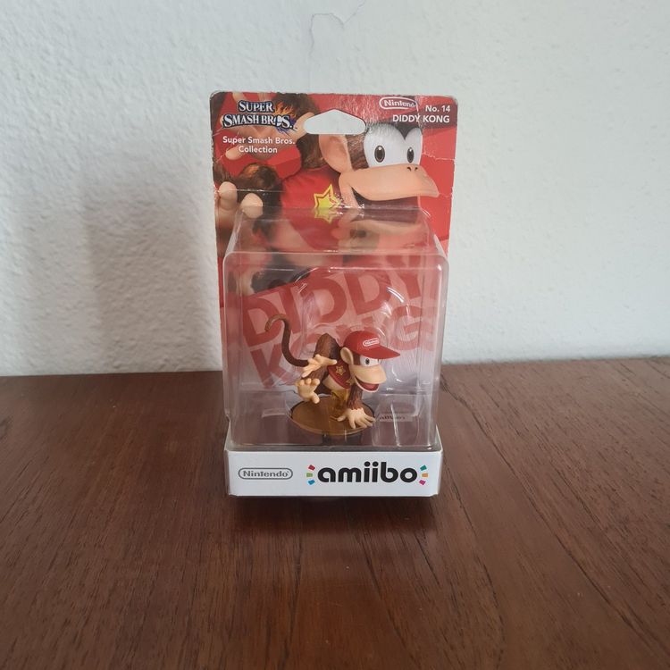 Amiibo Diddy Kong No. 14 Nintendo Super Smash Bros (Neu (gemäss Beschreibung)) in Zürich für CHF ...