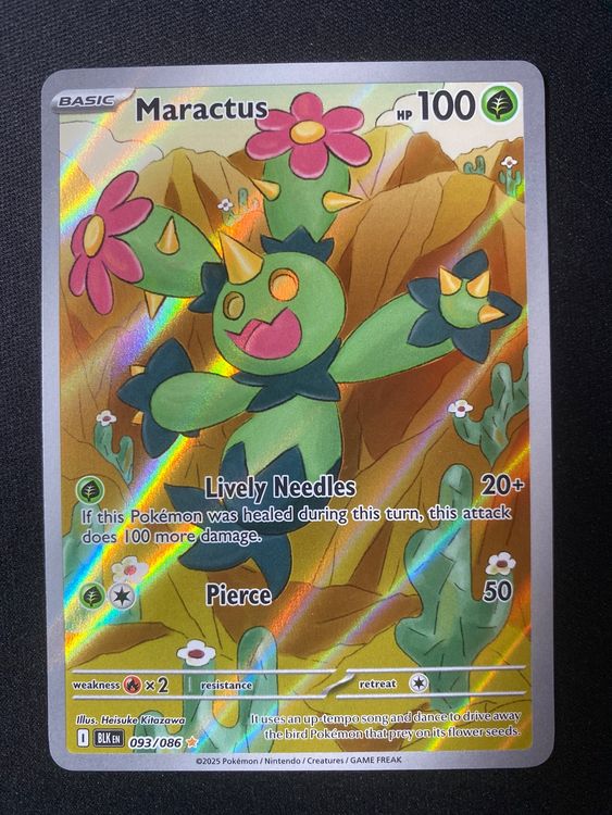 Maractus 93 - Maracamba - Illustr. Rare - Black Bolt - 🇺🇸 (Neu (gemäss ...