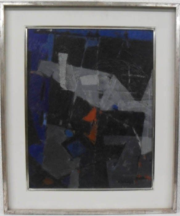 BRECHET André. OELGEMÄLDE. Abstrakte Komposition (Gebraucht) in Basel für CHF 950 – nur Abholung ...