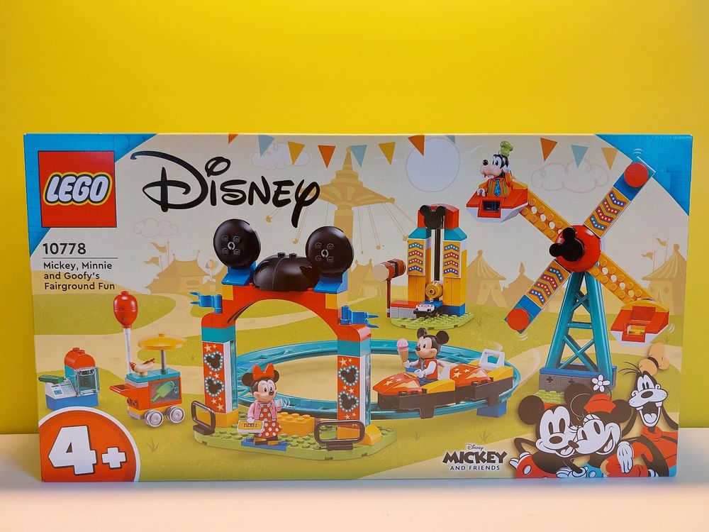 LEGO Disney 10778 Jahrmarkt mit Micky, Minnie und Goofy NEU | Kaufen ...