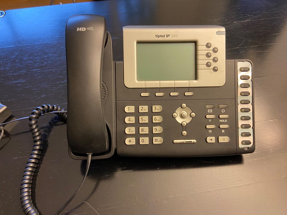 Tiptel IP-Telefon IP 286 für VoIP mit SIP | Kaufen auf Ricardo
