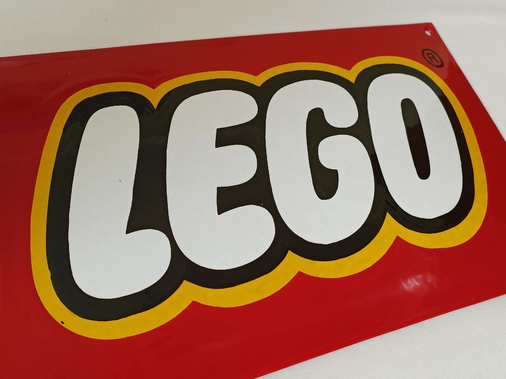 Emaille Schild / LEGO (Gebraucht) in Brugg AG für CHF 250 – mit ...