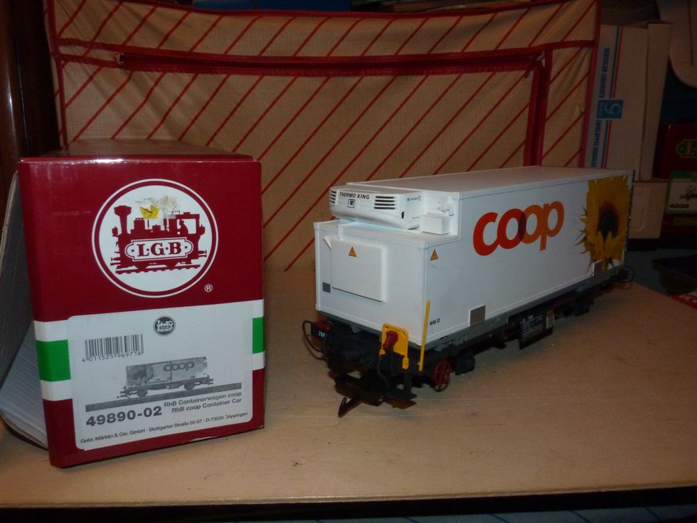 Containertragwagen der RhB LGB Spur G (Gebraucht) in Rudolfstetten für CHF 265 – mit Lieferung ...