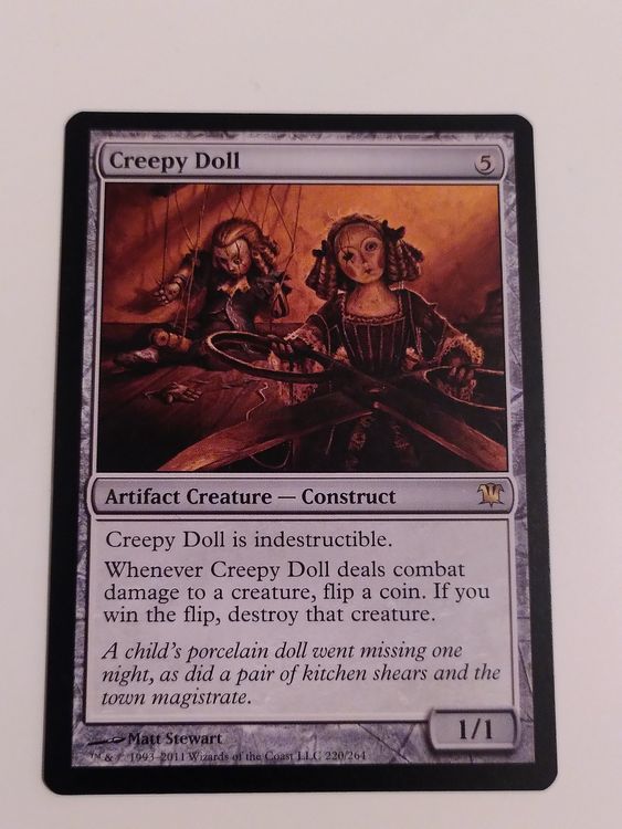 Creepy Doll, Artefact Creature / Magic the Gathering | Kaufen auf Ricardo