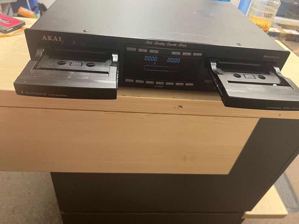 Akai Double Tape Deck DX-3000W (Gebraucht) in Kehrsatz für CHF 79 – mit Lieferung auf Ricardo kaufen
