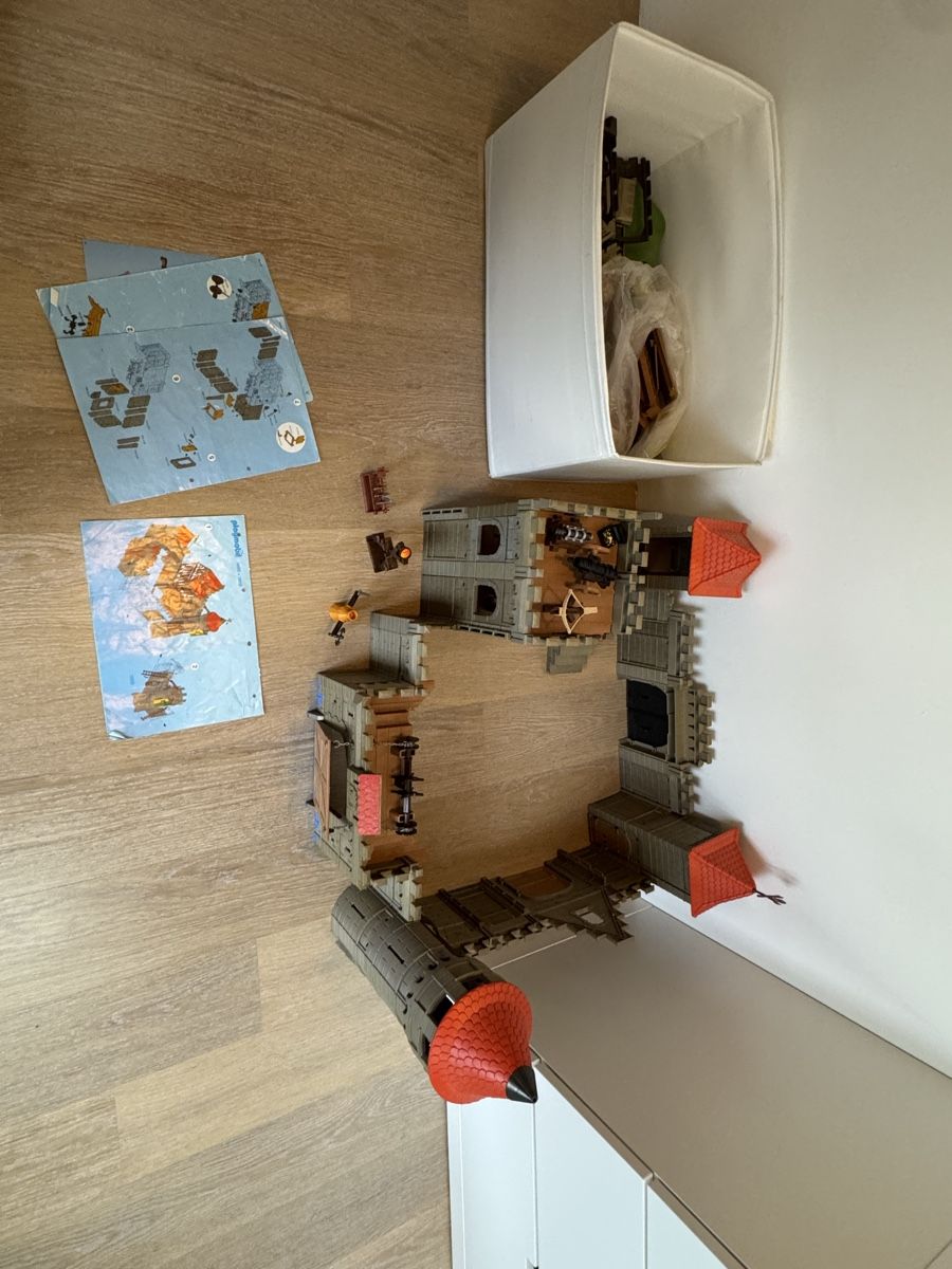 Playmobil Ritter Burg zum Kreativ werden mit Figuren (Gebraucht) in ...