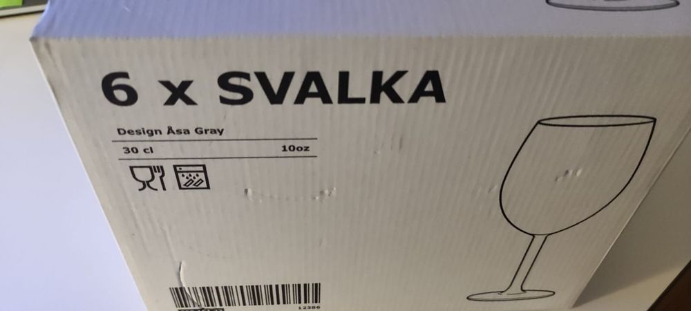 Neu 24x SVALKA Weinglas, Klarglas, 30 cl IKEA | Kaufen auf Ricardo