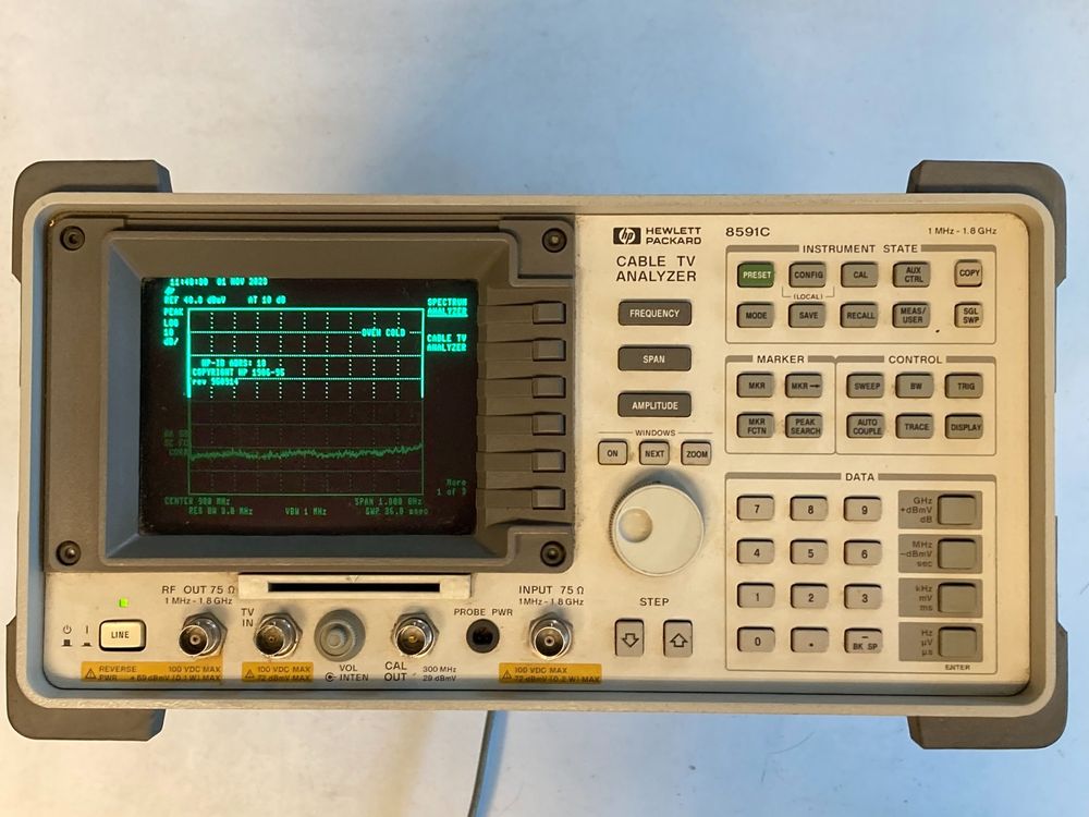 HP-Specrum-Analyser, 8591C, Cable TV Analyzer | Kaufen auf Ricardo