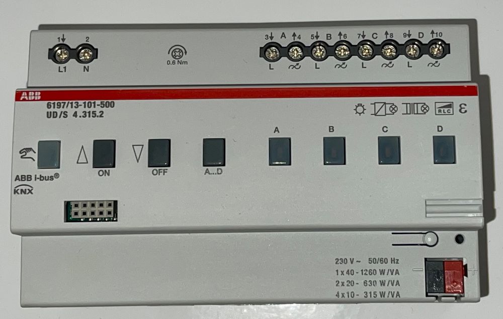 UD/S4.315.2 Universal-Dimmaktor, 4fach, 315 VA, REG (Gebraucht) in Kloten für CHF 92 – mit ...