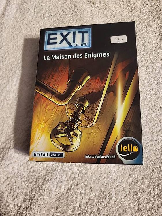 Exit le jeu: La Maison des Énigmes-comme neuf-Iello🎉🔥 (D'occasion) à ...