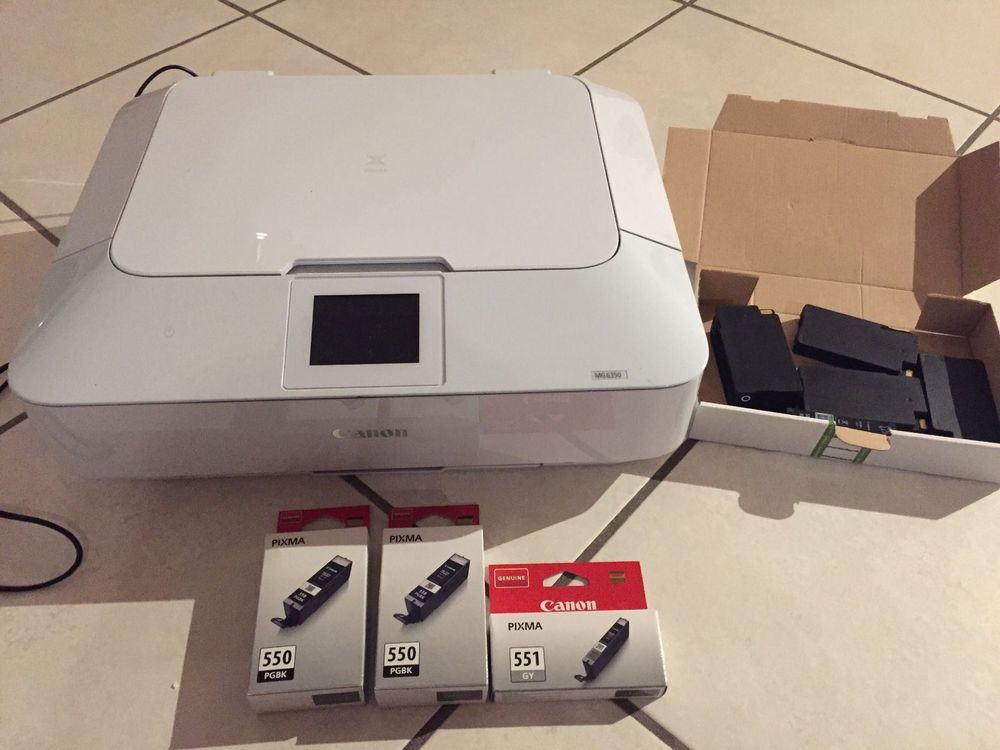 Canon Printer neu Patrone PGBk 550 551GY (Gebraucht) in Grüningen für ...