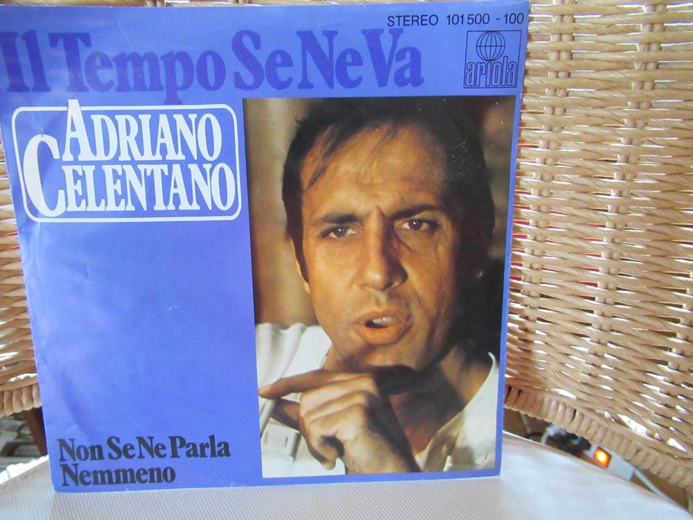 ADRIANO CELENTANO - IL TEMPO SE NE VA (Gebraucht) in Grône für CHF 5 ...