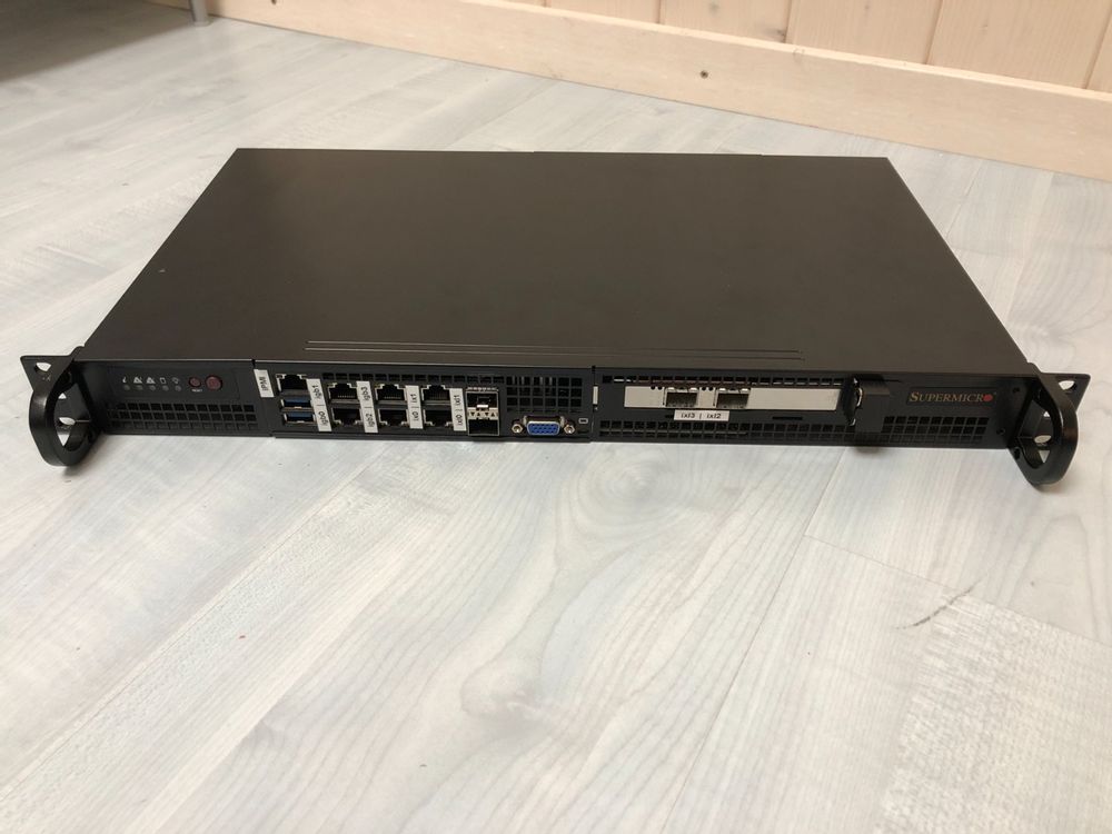 Supermicro SuperServer 5019D-4C-FN8TP, 128GB RAM, 500GB SSD (Gebraucht ...