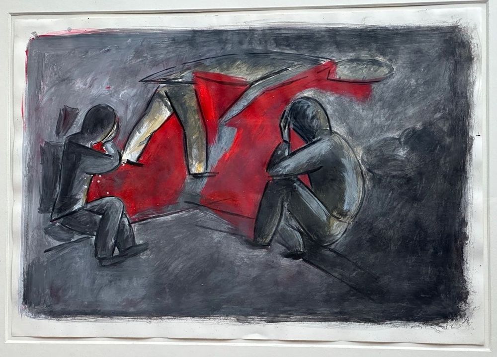 Peter ROESCH (1950) / Gouache | Kaufen auf Ricardo