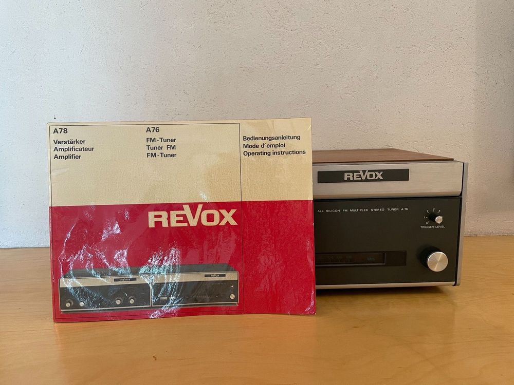 Revox A76 Tuner Guter Zustand | Kaufen auf Ricardo