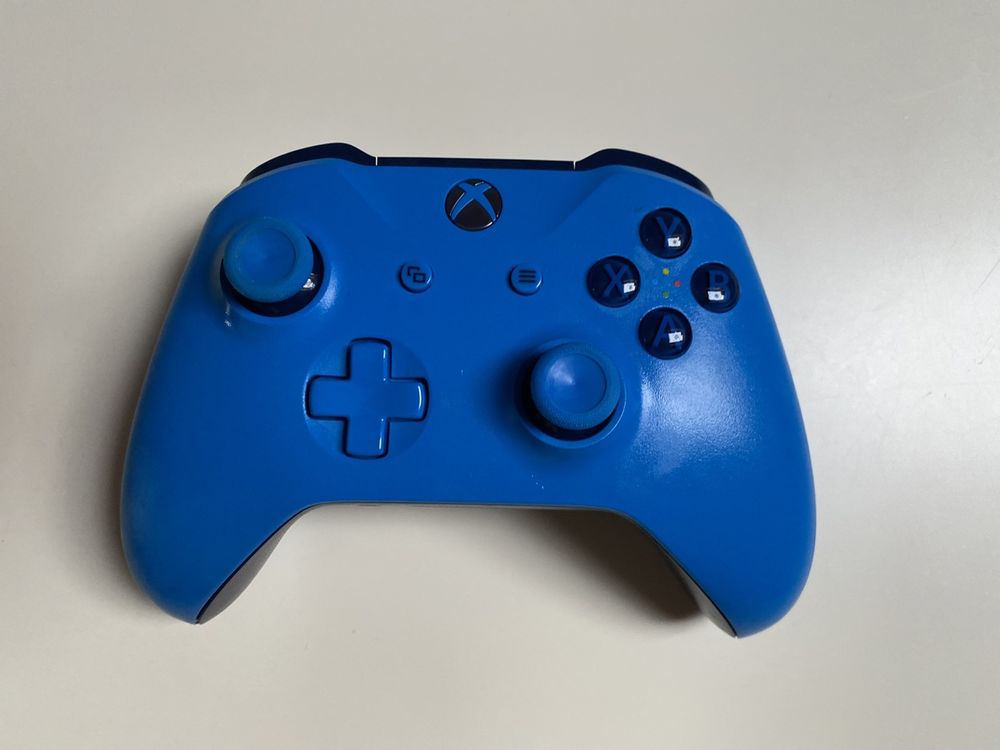 MICROSOFT Xbox Wireless Controller (Shock Blue) (Gebraucht) in ...
