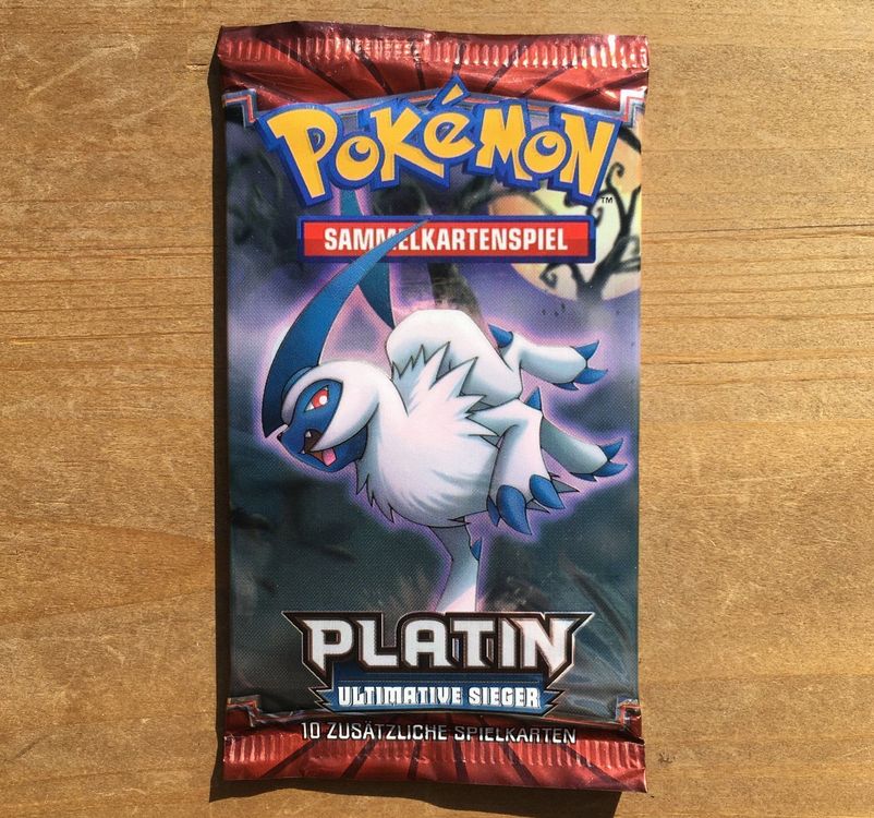 Pokémon Platin Ultimative Sieger Booster Deutsch Absol (Neu und ...