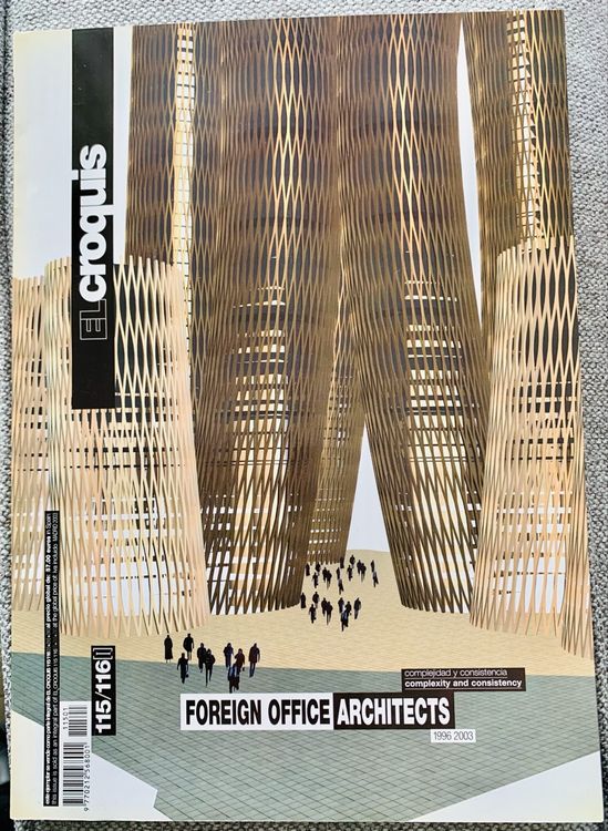 El Croquis Foreign Office Architects 1996-2003 (Gebraucht) in ...
