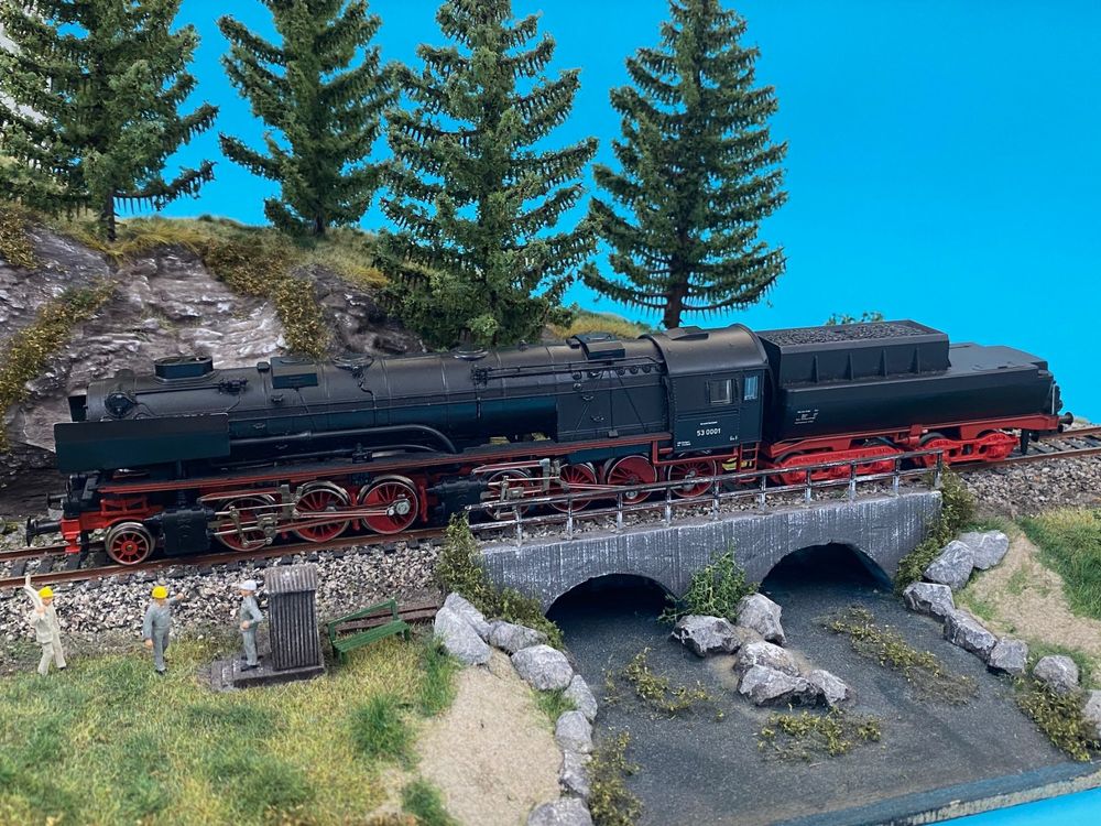 Märklin AC DB Dampflok BR 53 001 Mallet analog ( 3102 ) (Gebraucht) in ...