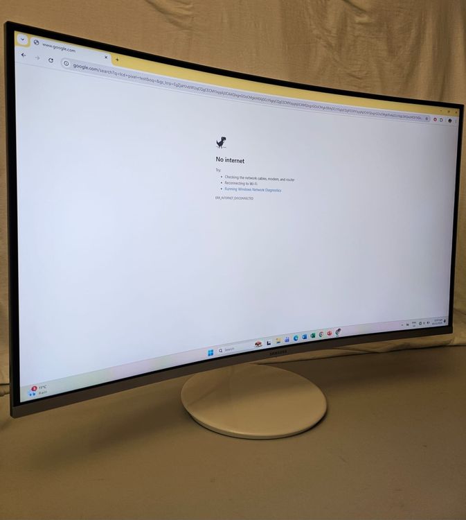 Samsung 32 Zoll Curved Monitor – WQHD, 75Hz, VA-Panel (Gebraucht) in ...
