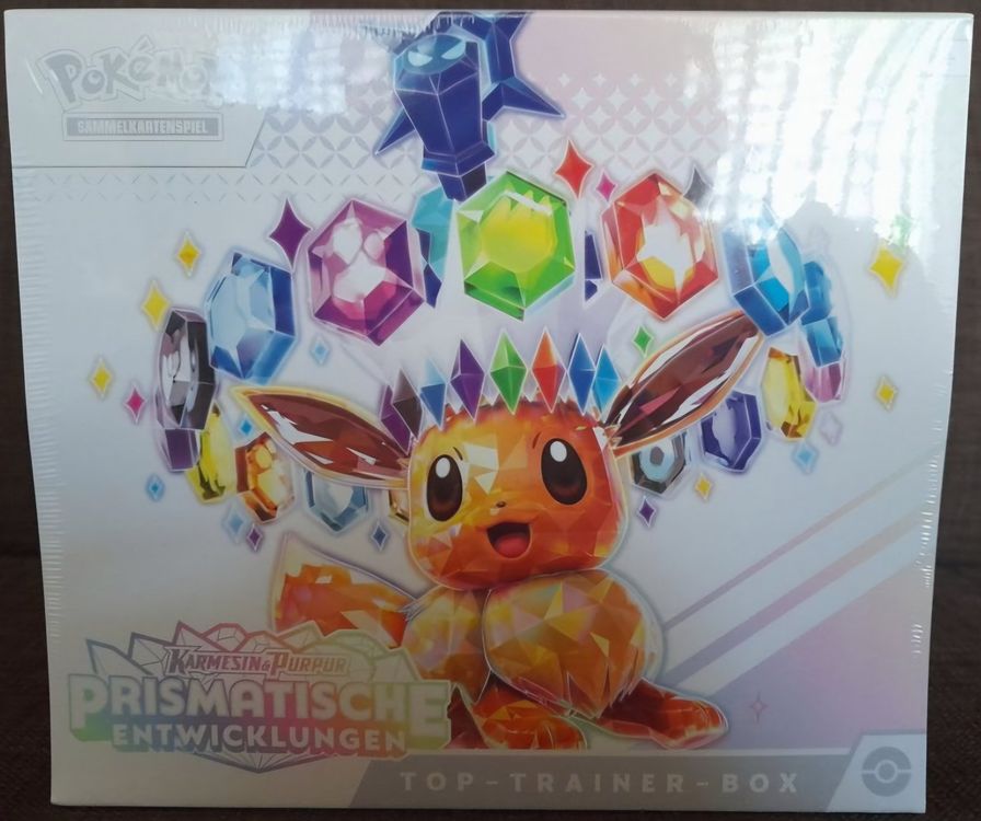 Pokémon Top-Trainer-Box Prisma Entwicklungen NEU!OVP Deutsch (Neu und originalverpackt) in ...