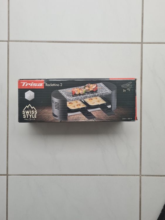 Trisa Raclettegrill mit Steinplatte für 2 Personen | Kaufen auf Ricardo
