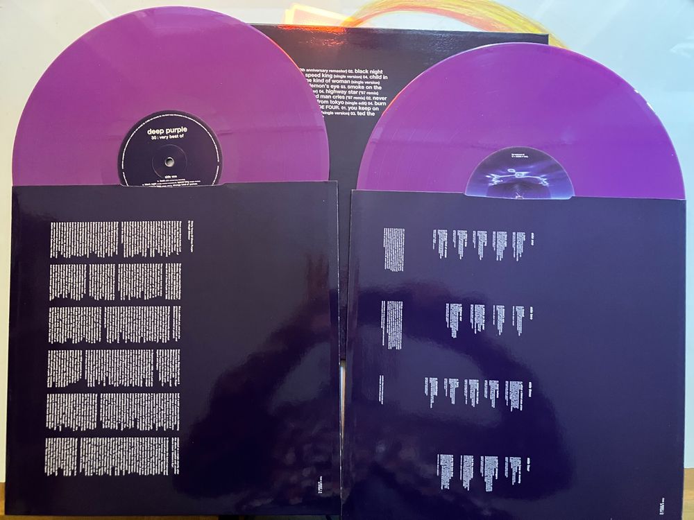 Deep Purple - 30: Very Best Of - 2 LP Purple Vinyl (Neu (gemäss ...