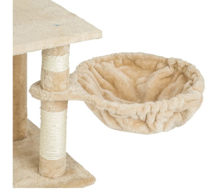 Kratzbaum Marcel beige 141 cm, Sisal, inklusive Treppe, Spi (Neu ...