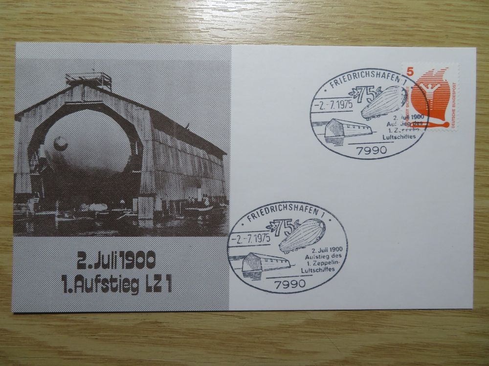 Zeppelin, Luftschiff, Aviativ Belege und Karten (Gebraucht) in Spreitenbach für CHF 3.5 – mit ...