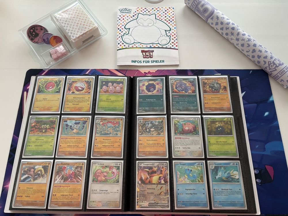 Komplettes POKEMON 151 Grand Master „Base Set“ DE in NM (Neu (gemäss ...