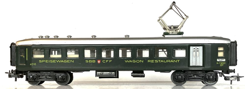 SBB Speisewagen Leichtstahl grün Märklin 4016 | Kaufen auf Ricardo