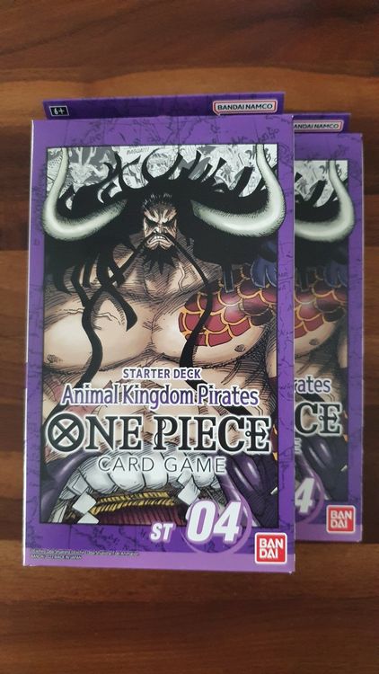 2x One Piece TCG Starter Deck Purple Animal Kingdom (Neu und ...